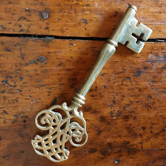 Vintage | Accents | Brass Skeleton Key Home Decor Vintage | Poshmark